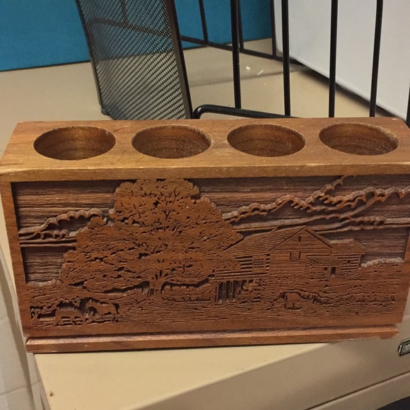 Accents | Solid Walnut Office Organizer | Poshmark